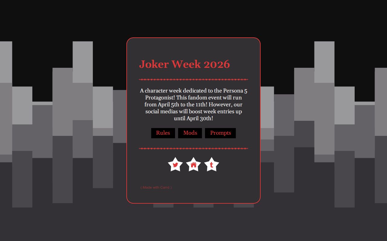 Joker Week